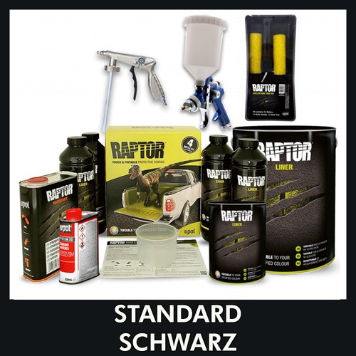 Raptor Schwarz / 2K Lack Beschichtung / Alle Sets & Mengen / Upol | eBay