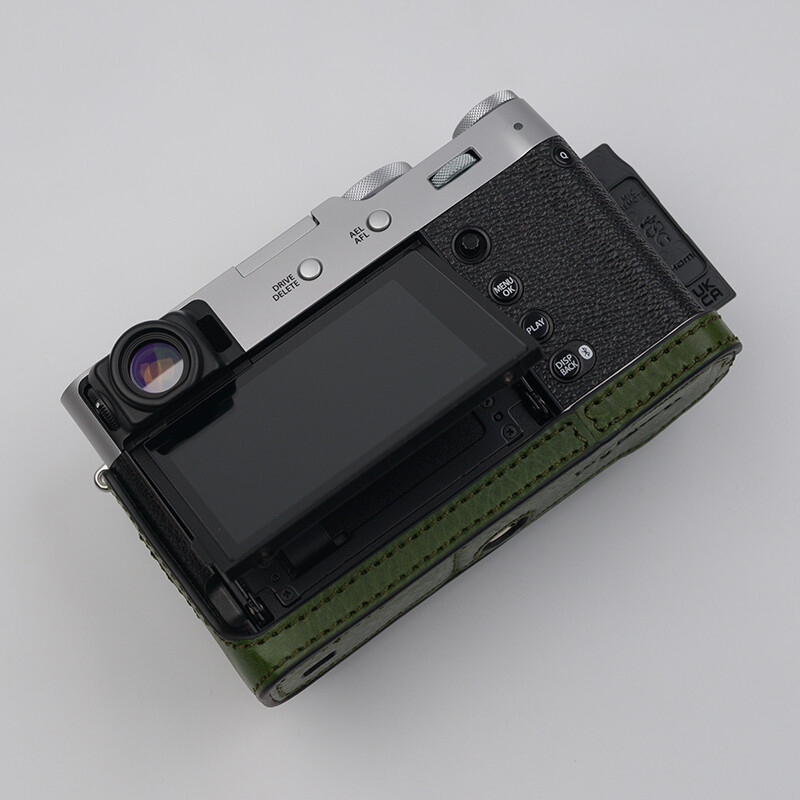 Real Leather Camera Bag Case Protect Cover Grip For Fuji X100VI ...