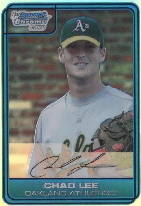 2006 Bowman Draft Picks & Prospects - Chrome Draft Picks Chad Lee #DP23 ...