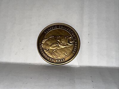 Largemouth Bass IN-FISHERMAN Collectors Medallion COIN 1st Edition ...