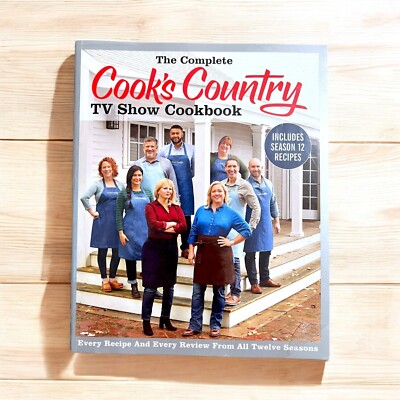 Complete Cook's Country TV Show Cookbook Season 12 FACTORY SEALED ...