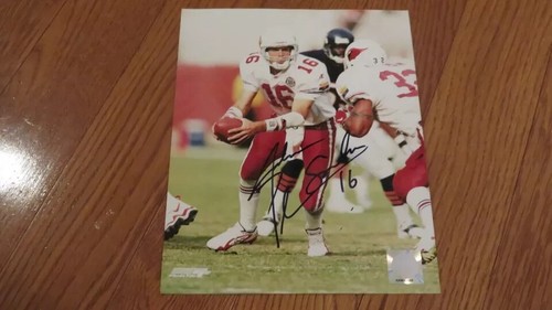 Jake Plummer The Snake Autographed Hand Signed 8x10 Photo Arizona ...
