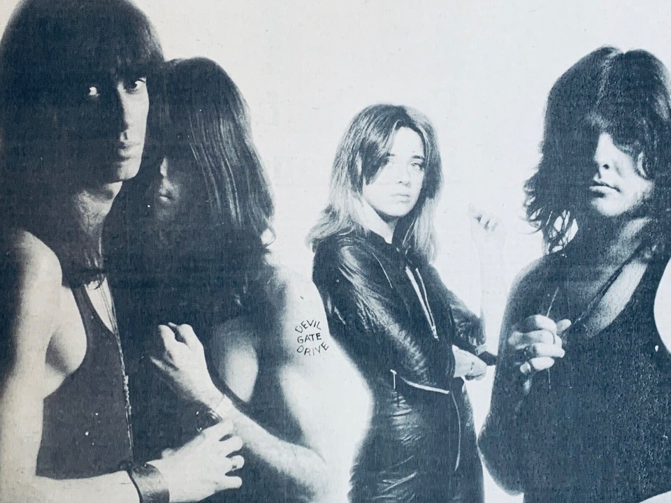 SUZI QUATRO vintage 1974 POSTER ADVERT DEVIL GATE DRIVE Glam Rock | eBay