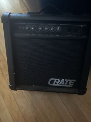 CRATE GX-15 Guitar Amp Practice Amp Small Guitar Amplifier 15 Watt 4 ...