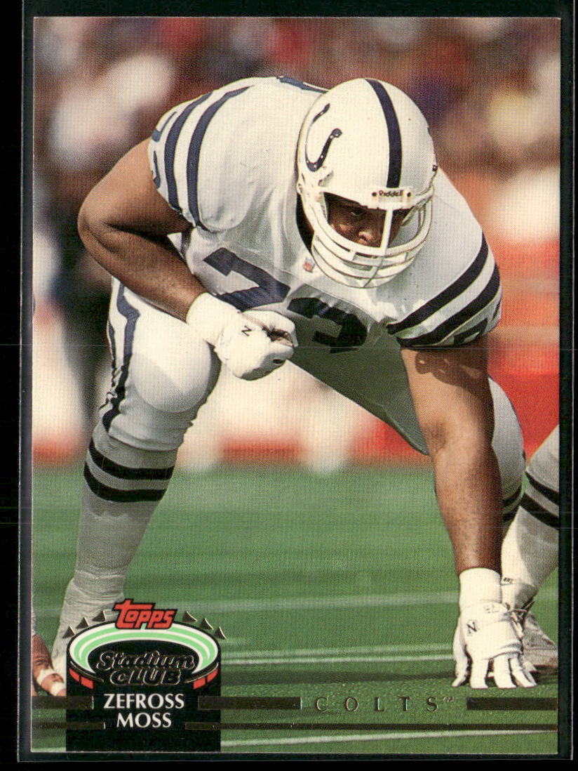 1992 Stadium Club #198 Zefross Moss | eBay