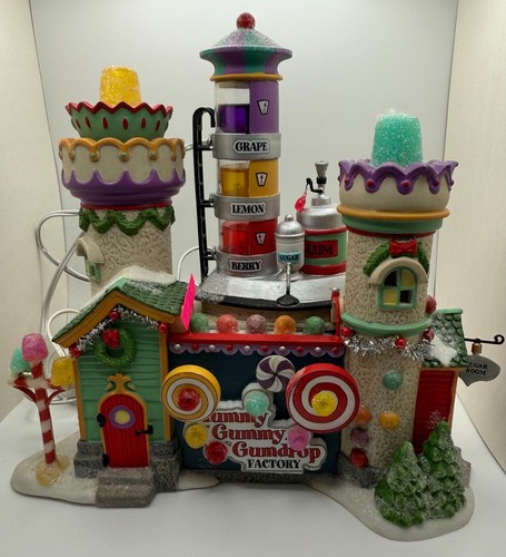 Dept 56 North Pole YUMMY GUMMY GUMDROP FACTORY 56771 | eBay