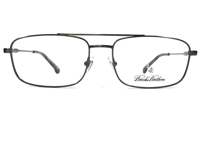 Brooks Brothers Eyeglasses Frames BB1033 1630 Grey Square Full Rim 55 ...