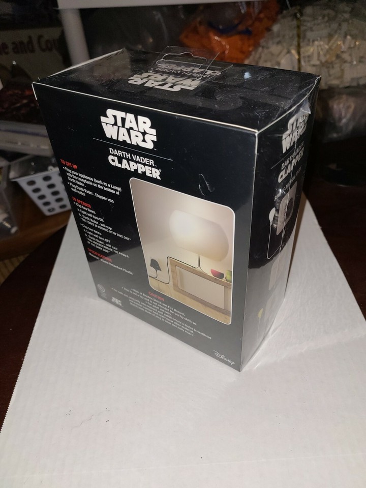 Star Wars Darth Vader Talking Clapper New In Box Sealed Disney | eBay