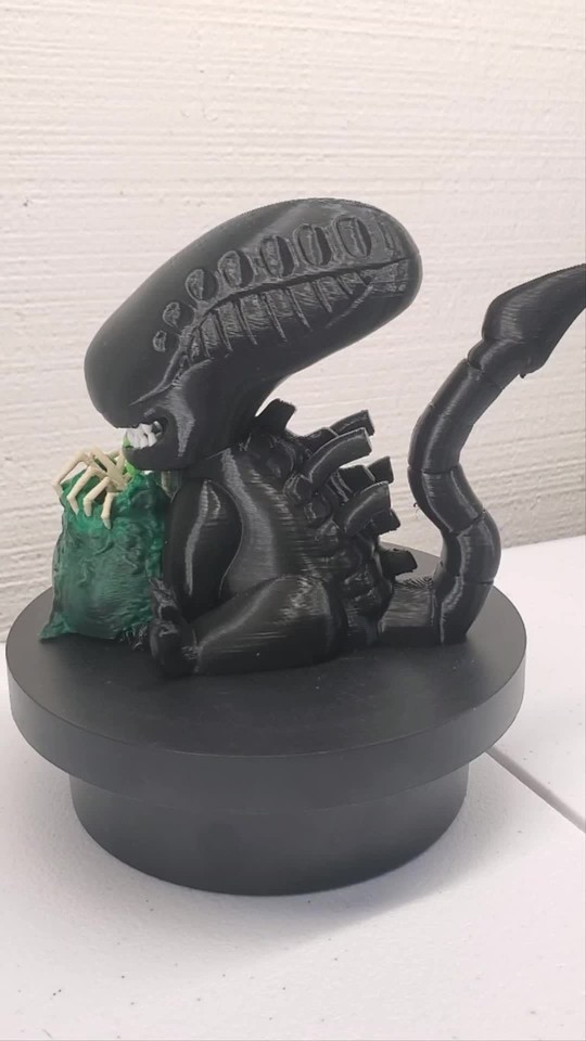 NEW Baby Xenomorph Facehugger - Chibi Alien Easter Present - Horror ...