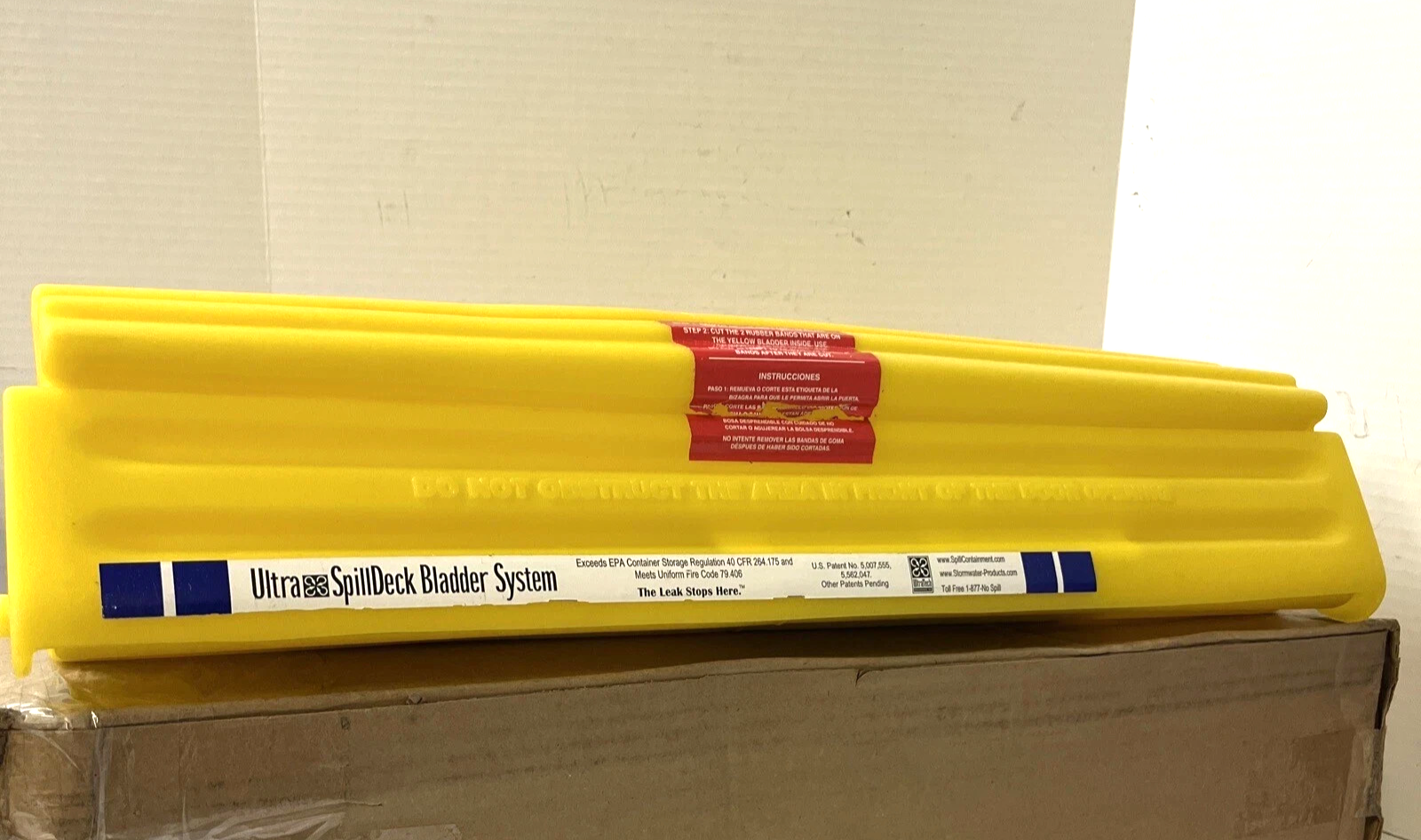 Spill Containment Ultra Spill Deck Bladder System For Large Spills/Drum ...