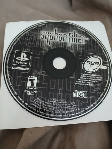 Syphon Filter PS1 Disc Only | eBay