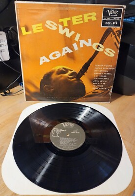 LESTER YOUNG - LESTER SWINGS AGAIN (LP) VERVE MGV-8181 | eBay