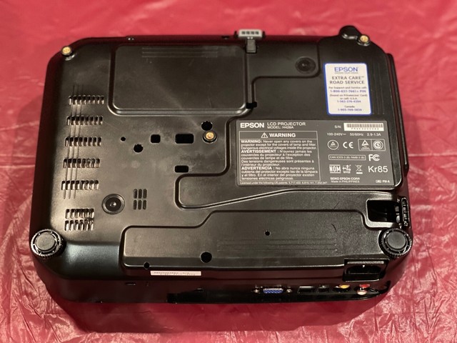 Epson PowerLite 1261w LCD Projector H428A for sale online | eBay