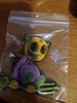 Dope Owl Art Pin made by Jason Durbin, New!!! | eBay