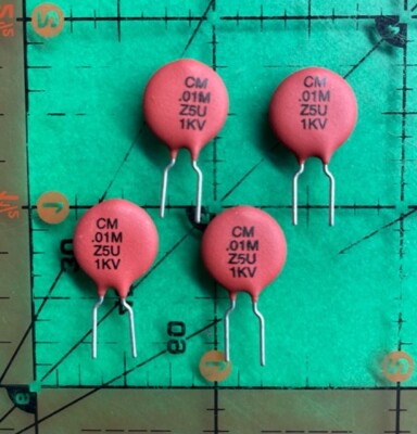 .01uF 1000v Sprague Cera-Mite Ceramic Disc Capacitor 5GAS10 10nF 1kv ...