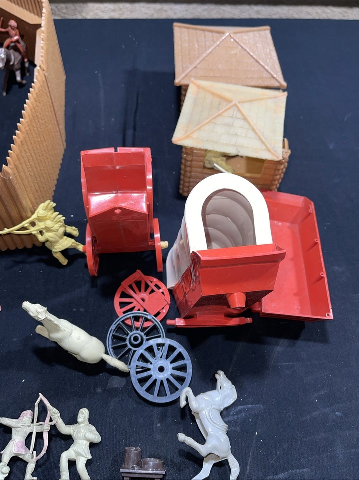 Vintage 1950-60 Marx Fort Apache Western Playset Set | eBay