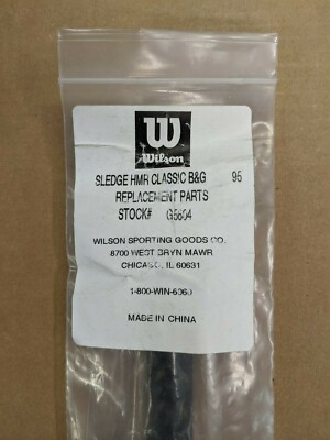 WILSON Sledge Hammer Classic 95 Bumper & Grommet G5604 | eBay