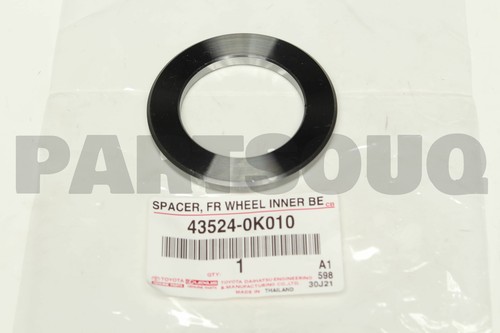 435240K010 Genuine Toyota SPACER, FRONT WHEEL INNER BEARING, RH/LH ...