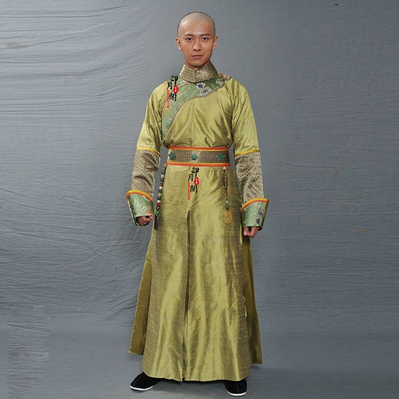 Manchu Dress Qing Dynasty Outfit National Style Manchu Hanfu Women