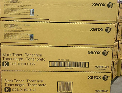 Genuine OEM Xerox Sealed 006R01561 Black Toner D95 D95A D110 D110P D125 ...
