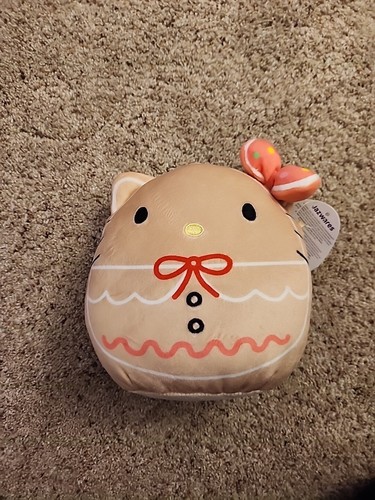 New Hello Kitty 5” Christmas Gingerbread Squishmallow Plush | eBay