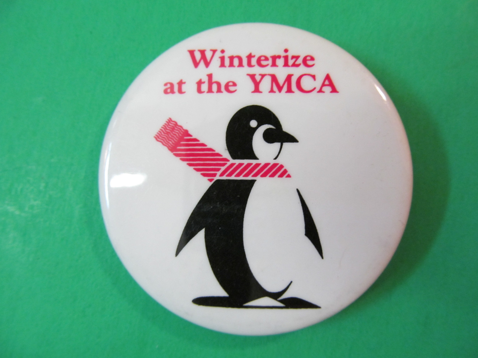 Winterize at the YMCA Pin 2 1/8" Dia | eBay