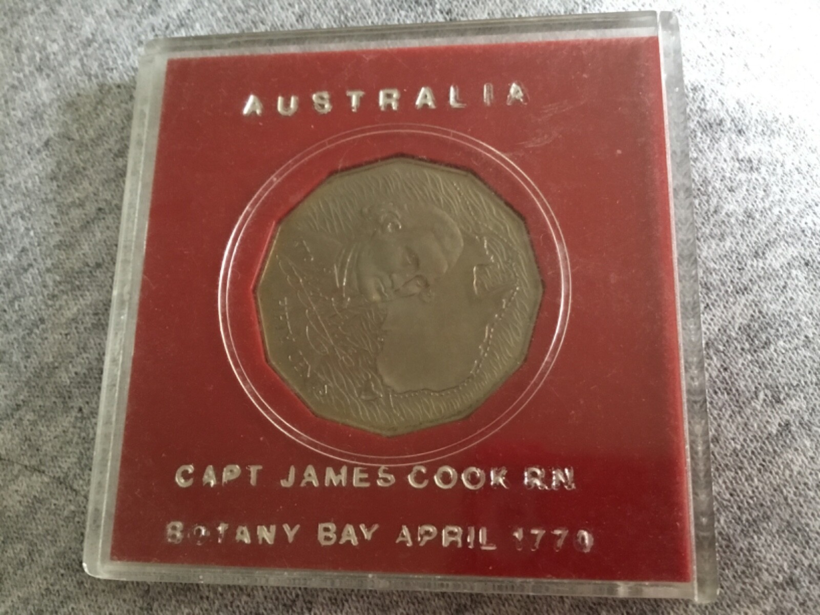 Australia Capt. James Cook RN Botany Bay April 1770 Unofficial Set 50 ...