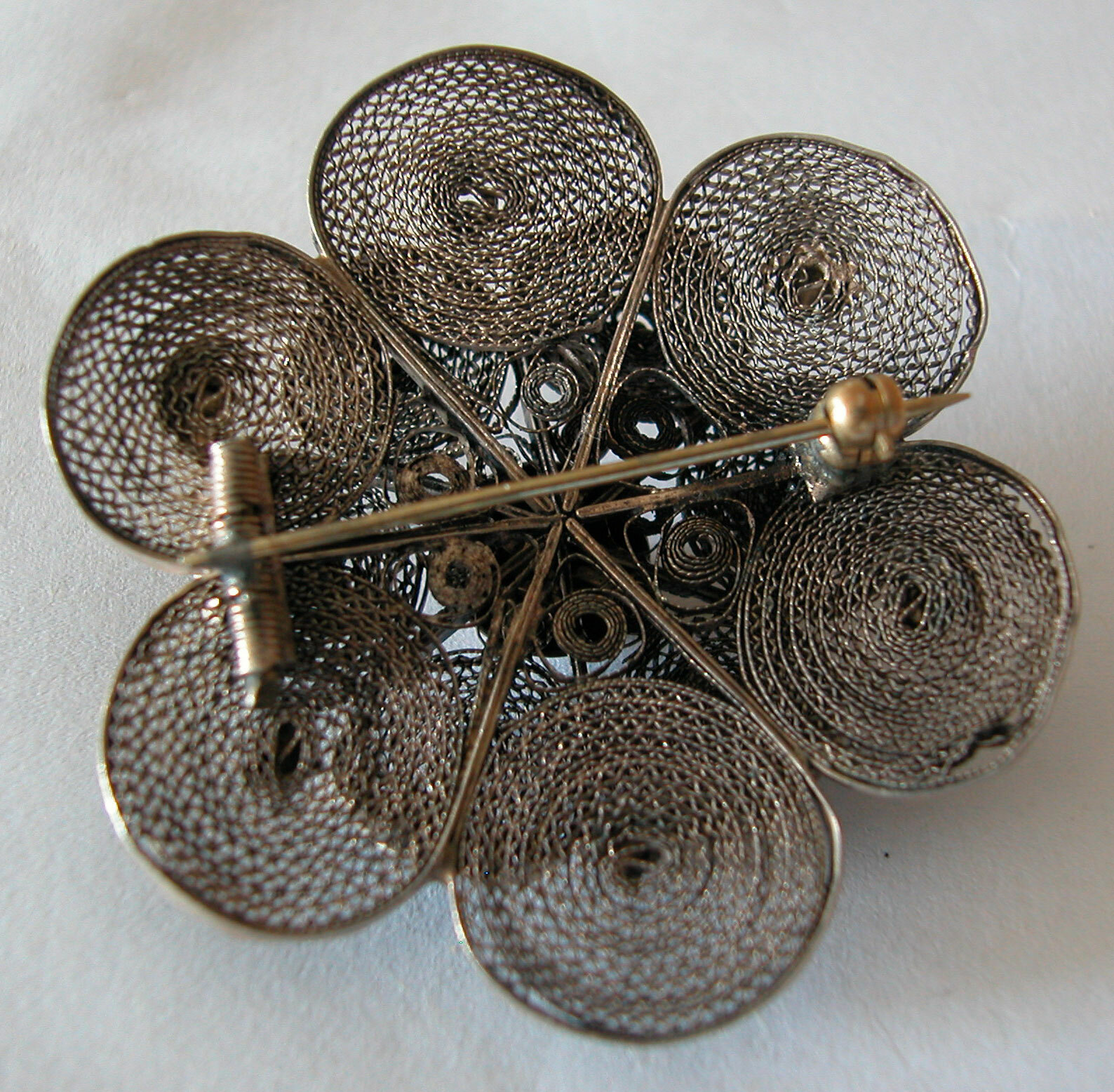 Israel-Palestine-A Fine Vintage Hand Made Silver Fili… - Gem