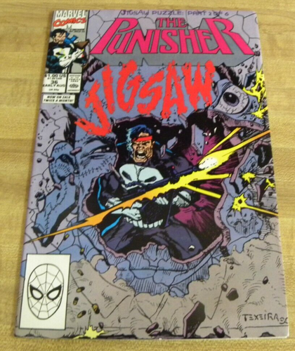 Marvel The Punisher 36 Comic Book Jigsaw Nice | eBay