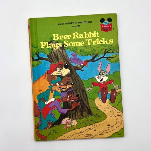 Brer Rabbit Plays Some Tricks Disney Book 1982 Wonderful World of ...
