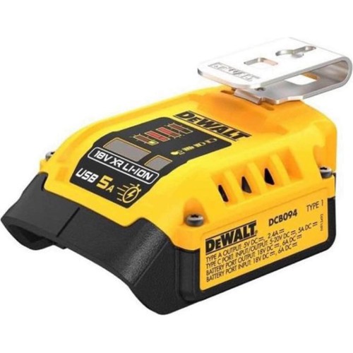 DeWalt DCB094 18v XR 5A USB Power Delivery Charging Kit 5054905302306 ...