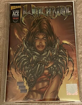 1995 Witchblade #ACE Wizard-Top Cow Comics Michael Turner Auto with COA GEM MINT | eBay