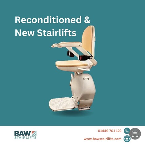 Fully Fitted Slimline Acorn Stairlift with 18 Month Warranty Stair Lift ...