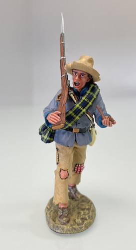 King & Country CW017 Civil War Confederate Marching Rifleman Pipe In ...