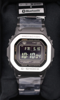 Casio G-SHOCK GMW-B5000MB-1JF FULL METAL Black Digital Bluetooth Wrist ...