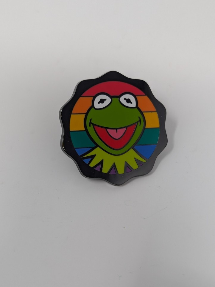 Kermit The Frog Muppets Rainbow Pride Collection Disney LR Pin | eBay