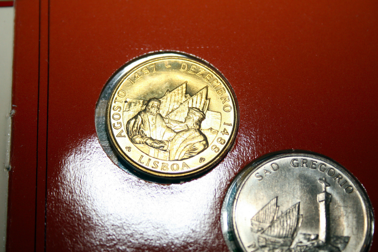 DIAS 88 Commemorative Coins 1988 NEW 4 Booklet Bartolomeu Vintage ...