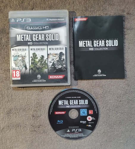 Metal Gear Solid HD Collection PS3 Complet FR TBE | eBay