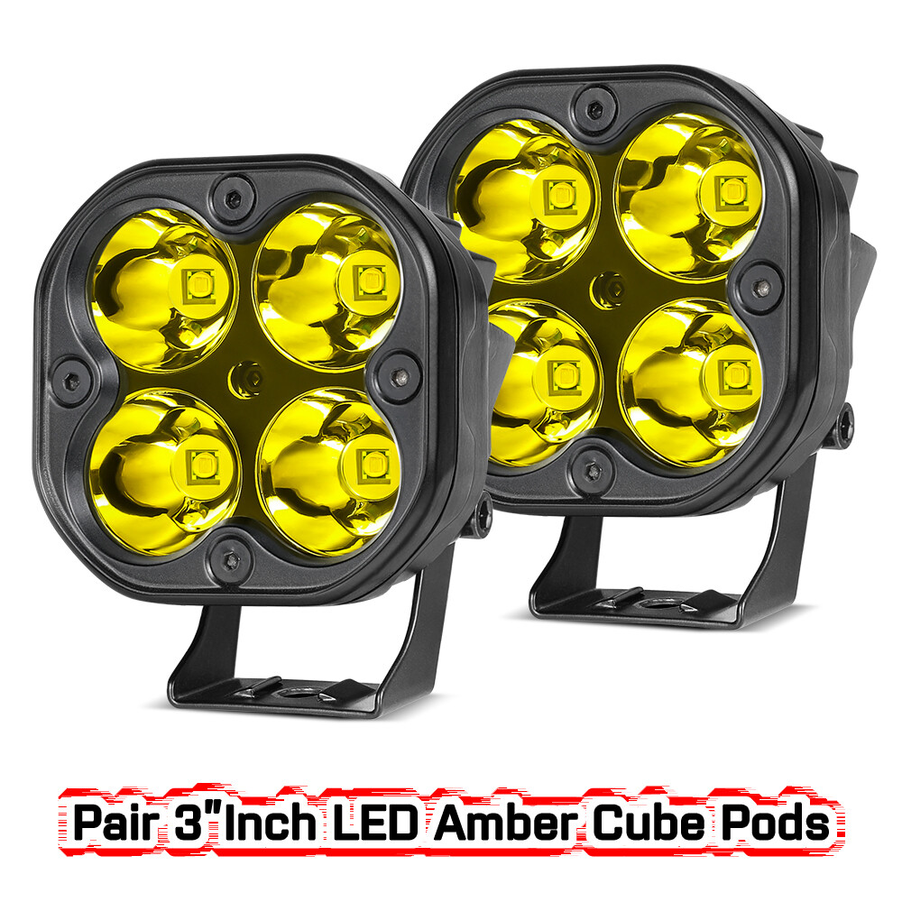 Lamphus 36 Off Road Led Light LAMPHUS SolarBlast 40W Amber LED Traffic