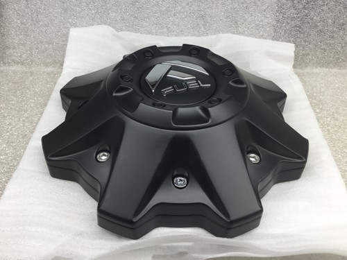 1002-53-B Fuel Wheel Rim Center Hub Cap Matte Black M-698 8.5” Dia | eBay