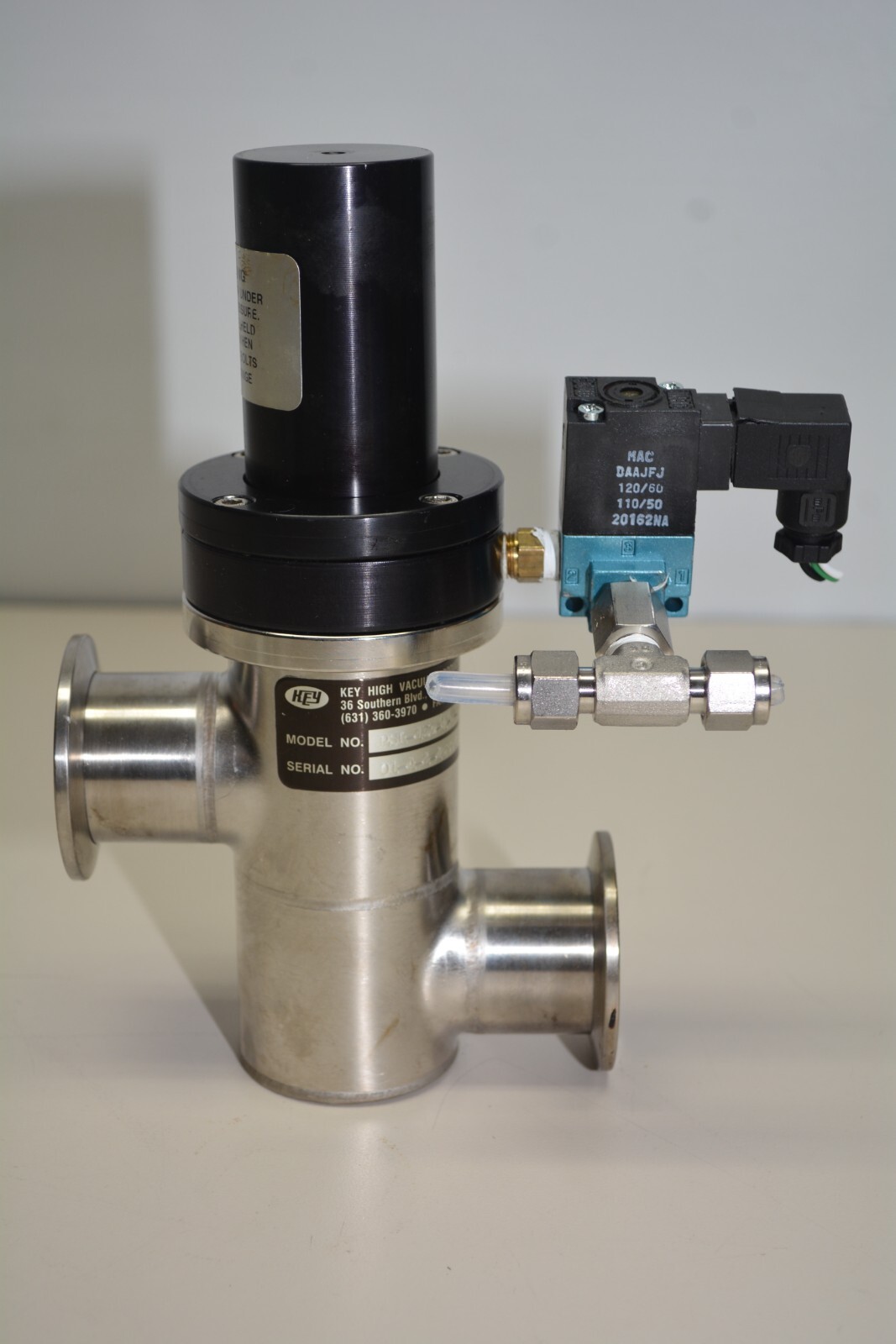 Key High Vacuum PSI-150-K-N-24D Valve (Oil Residue) #W2040 | eBay