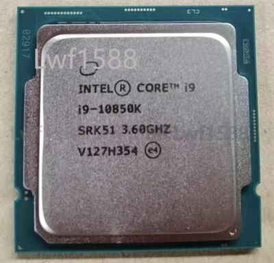 Intel Core i9-10850K 3.60GHz 10-Core 20-Threads SRK51 LGA1200 CPU ...