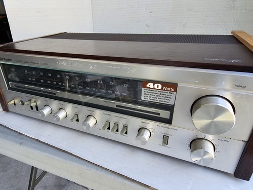 Technics SA-301, 40W AM/FM Stereo Receiver | eBay