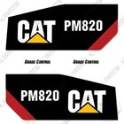 Fits Caterpillar PM820 Decal Kit Cold Planer - 7 YEAR OUTDOOR 3M VINYL ...