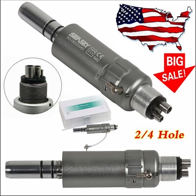 NSK Style Dental Slow Low Speed Handpiece Air Motor E-type 4/2 Holes ...