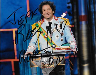 Signed Jeff Ross Roast Master Autographed 8x10 Photo #1 Original | eBay