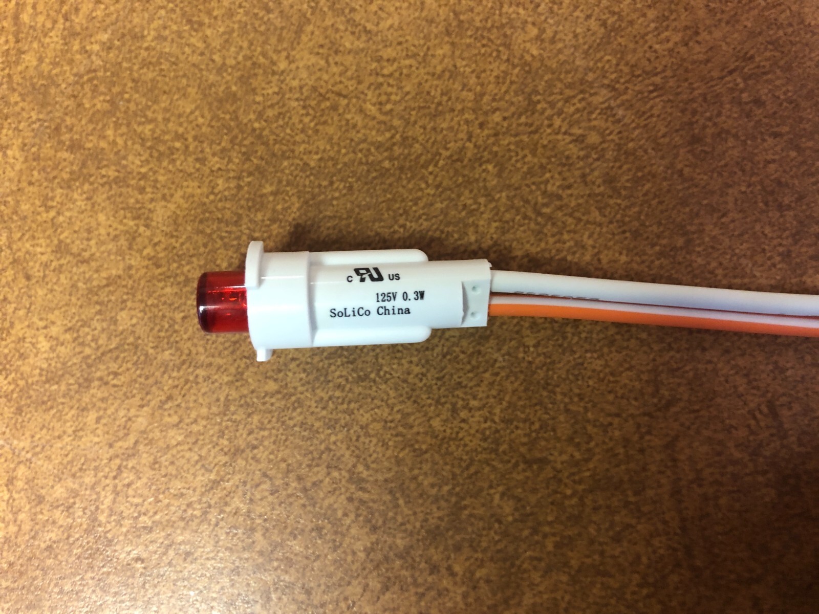 (6) SoLiCo 0509 Red Indicator Light 125V .3W | eBay