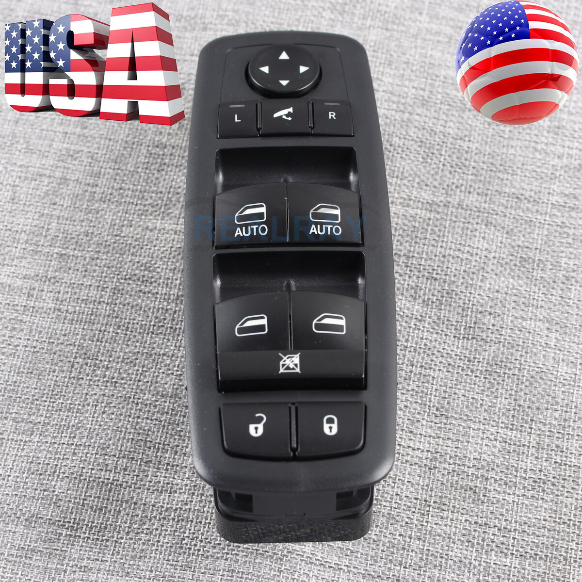 Left Driver Master Power Window Switch 68184803AC For 2014-2018 Grand ...