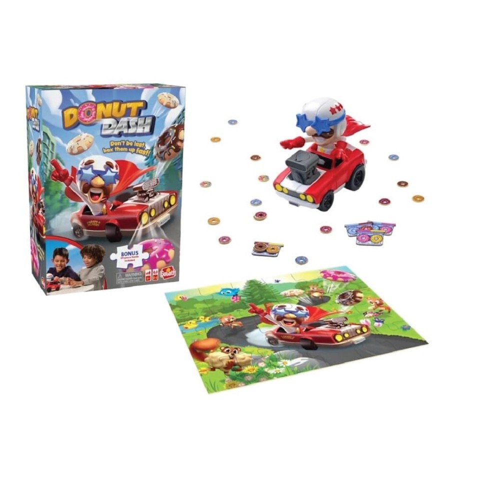 Donut Dash Game: Sweet Chaos for All Ages! By Goliath Games Fun Kids ...