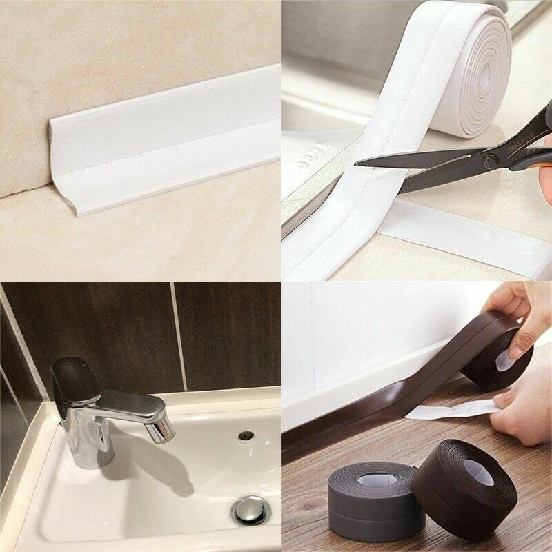 10.5ft Waterproof Wall Border Wall Paper Sticker Self-adhesive Kitchen ...